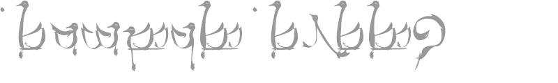 Tengwar Teleri Font | wfonts.com - download free