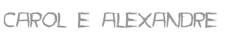 Carol e Alexandre Font | wfonts.com - download free