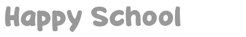 Happy School Font | wfonts.com - download free