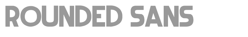 Rounded Sans Font | wfonts.com - download free