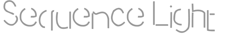 Sequence Light Font | wfonts.com - download free