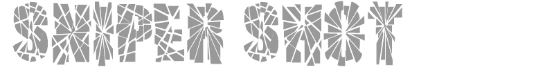 SNIPER SHOT Font | wfonts.com - download free