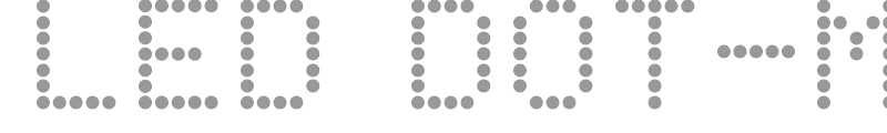 LED Dot-Matrix Font | wfonts.com - download free