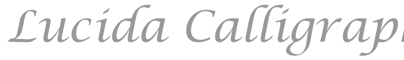 Lucida Calligraphy Font | wfonts.com - download free