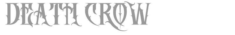 Death Crow Font | wfonts.com - download free