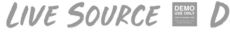 Live Source Font | wfonts.com - download free