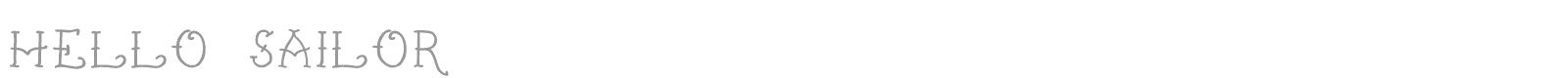 Hello Sailor Font | wfonts.com - download free Hello Sailor Font | wfonts.com - download free