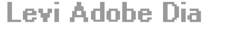 Levi Adobe Dia Font | wfonts.com - download free
