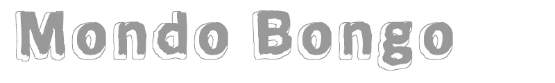 Mondo Bongo Font | wfonts.com - download free