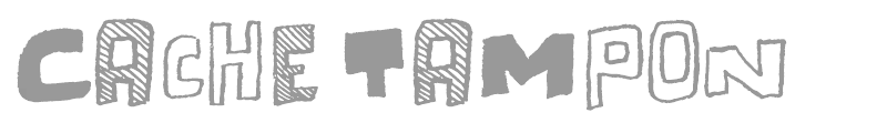 Cache Tampon Font | wfonts.com - download free