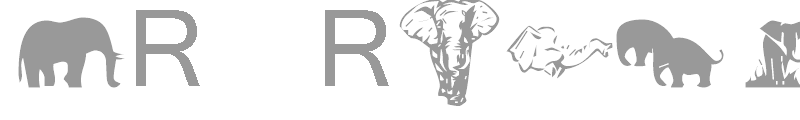 KR Rachel's Elephants Font | wfonts.com - download free