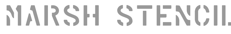 Marsh Stencil Font | wfonts.com - download free