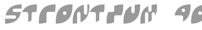 Strontium 99 Font | wfonts.com - download free