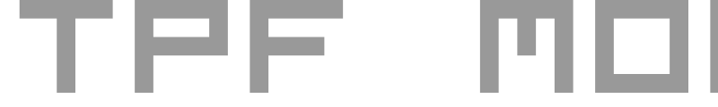 TPF Modular Symbol Font | wfonts.com - download free