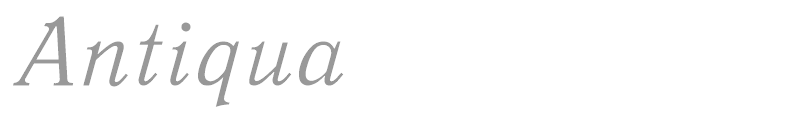 Antiqua Font | wfonts.com - download free