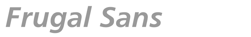 Frugal Sans Font | wfonts.com - download free