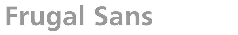Frugal Sans Font | wfonts.com - download free