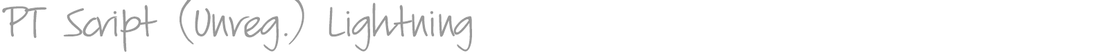 PT Script (Unreg.) Lightning Font | wfonts.com - download free PT Script (Unreg.) Lightning Font | wfonts.com - download free