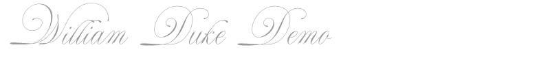 William Duke Font | wfonts.com - download free