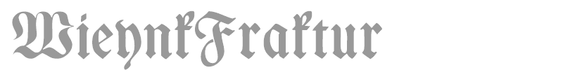 WieynkFraktur Font | wfonts.com - download free