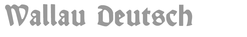 Wallau Deutsch Font | wfonts.com - download free