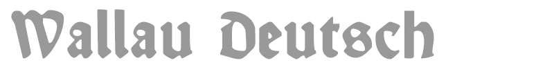 Wallau Deutsch Font | wfonts.com - download free