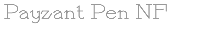 Payzant Pen NF Font | wfonts.com - download free