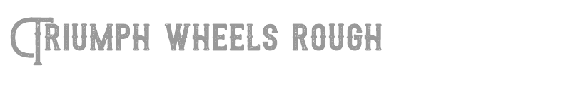 Triumph Wheels Font | wfonts.com - download free