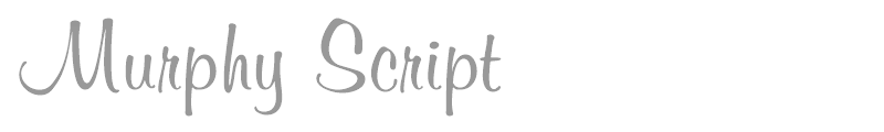 Murphy Script Font | wfonts.com - download free