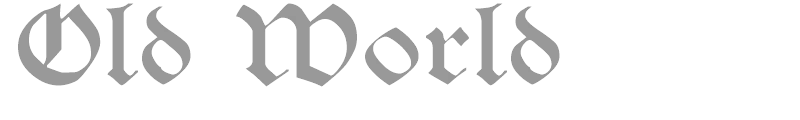 Old World Font | wfonts.com - download free