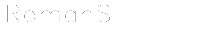 RomanS Font | wfonts.com - download free