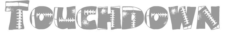 Touchdown Font | wfonts.com - download free