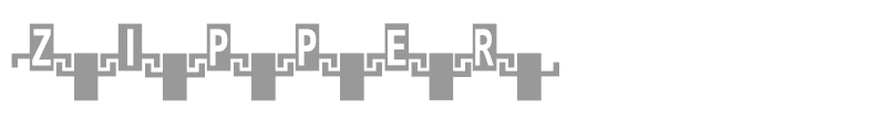 Zipper Font | wfonts.com - download free