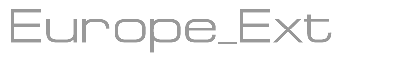 Europe_Ext Font | wfonts.com - download free