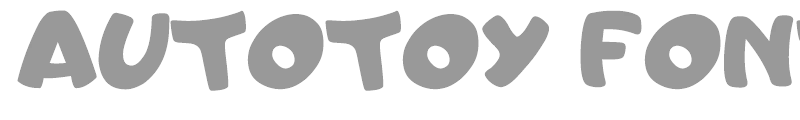 AutoToy font Font | wfonts.com - download free