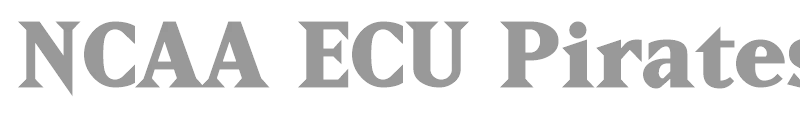 NCAA ECU Pirates Font | wfonts.com - download free