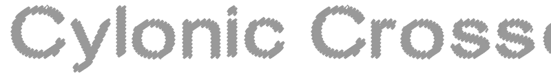 Cylonic Crossdraft Font | wfonts.com - download free
