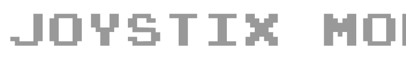 Joystix Font | wfonts.com - download free