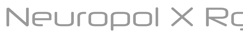 Neuropol X Font | wfonts.com - download free