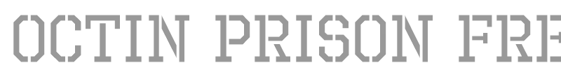 Octin Prison Font | wfonts.com - download free
