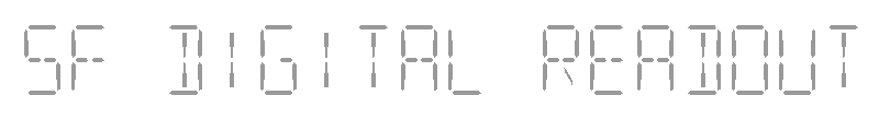 SF Digital Readout Font | wfonts.com - download free