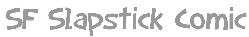 SF Slapstick Comic Font | wfonts.com - download free