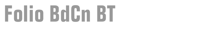 Folio Font | wfonts.com - download free
