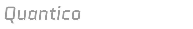 Quantico Font | wfonts.com - download free