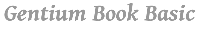 Gentium Book Basic Font | wfonts.com - download free