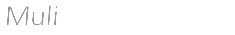 Muli Font | wfonts.com - download free