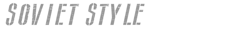 Soviet Style Font | wfonts.com - download free