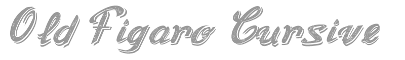 Old Figaro Cursive Font | wfonts.com - download free