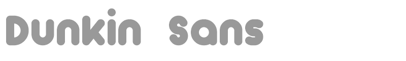 Dunkin Font | wfonts.com - download free