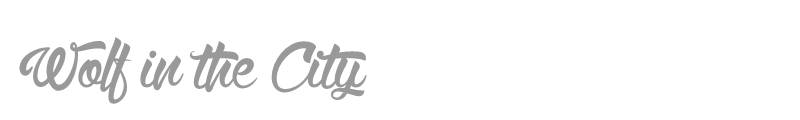 Wolf In The City Font | wfonts.com - download free